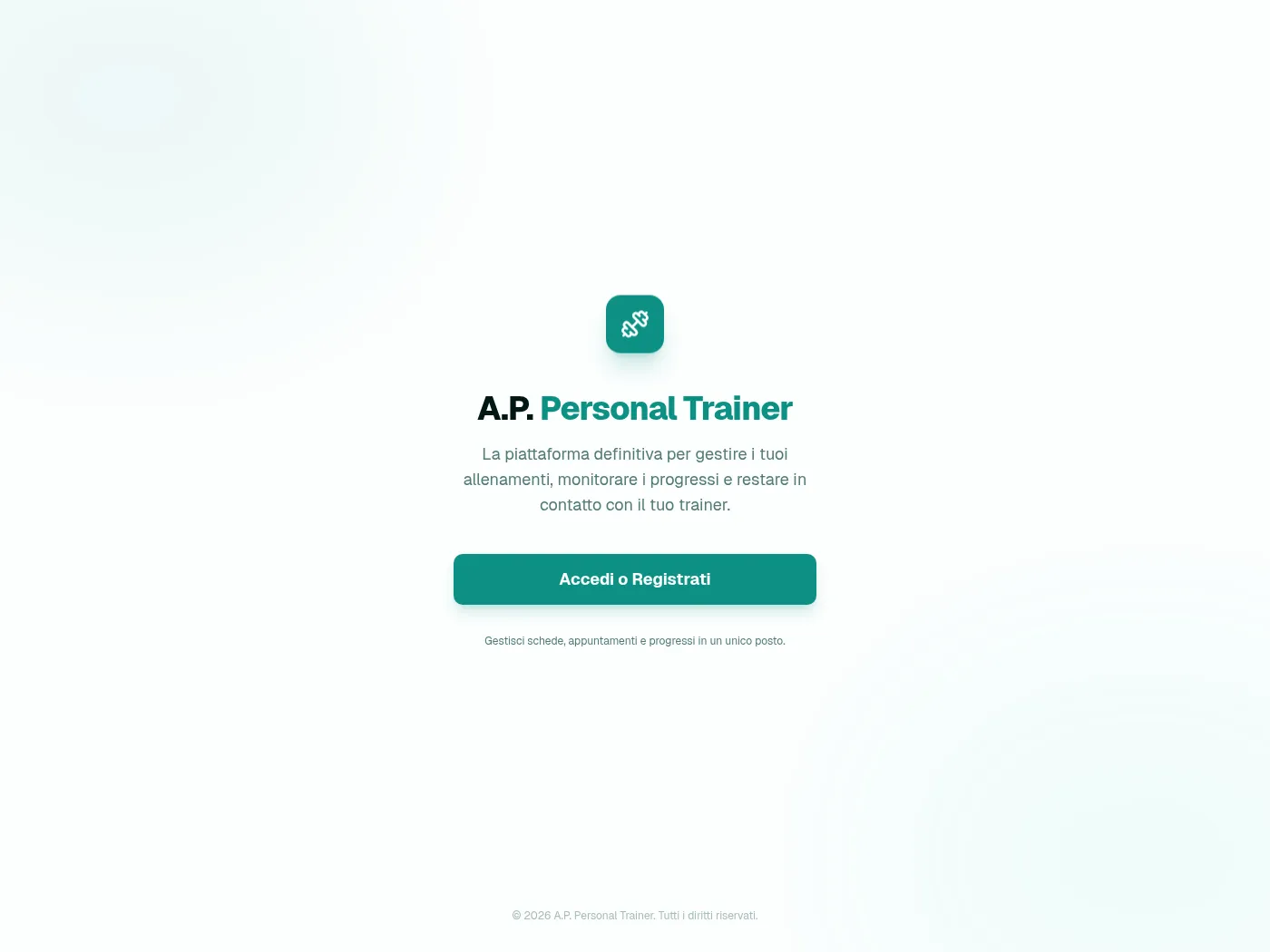 A.P. Personal Trainer