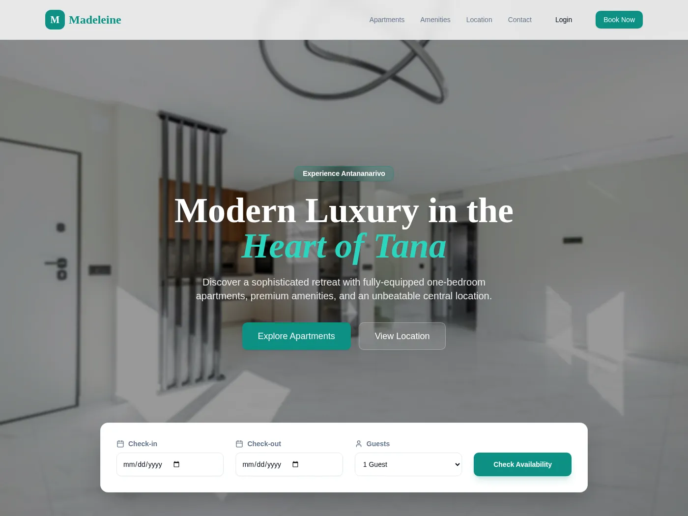 Aparthotel Madeleine Site