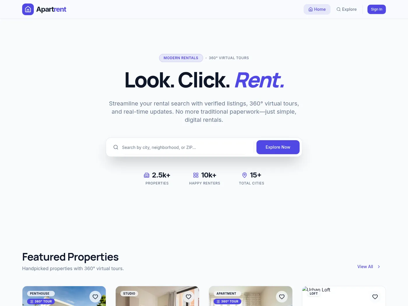 Apartrent Digital Rentals