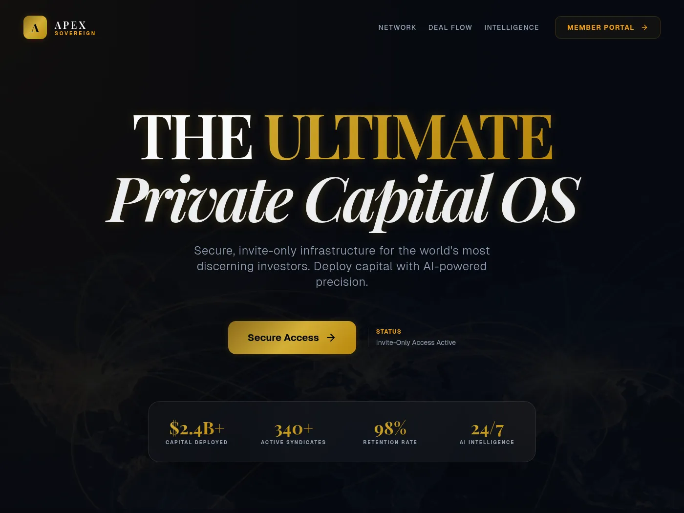 Apex Sovereign Capital OS
