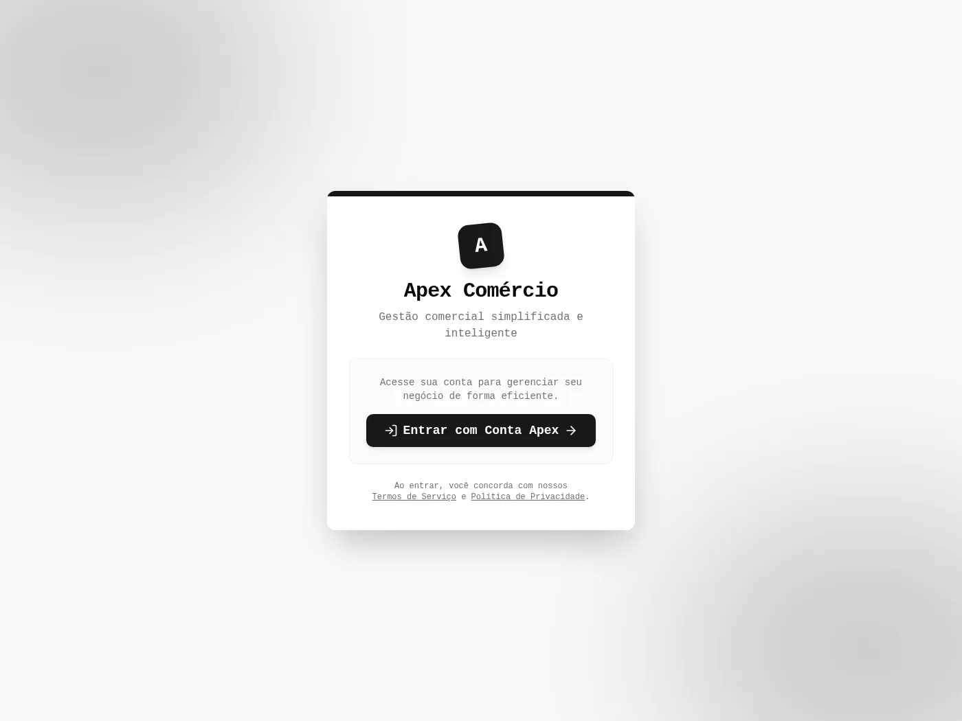 Apex Comercio Clone