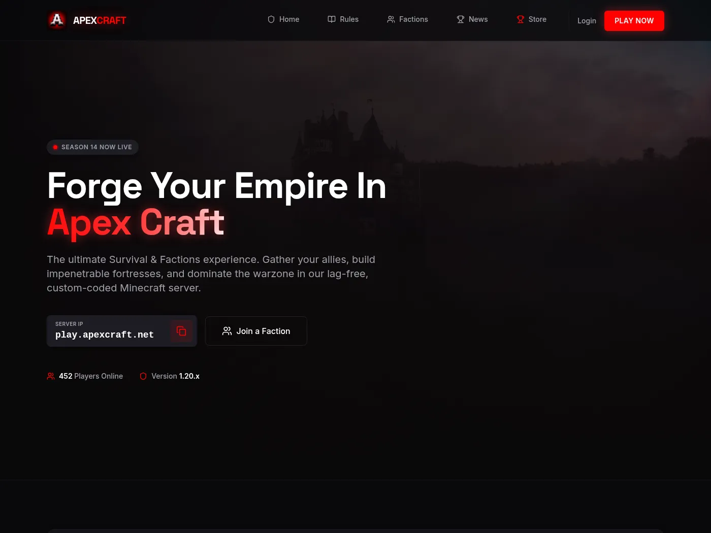 Apex Craft Portal