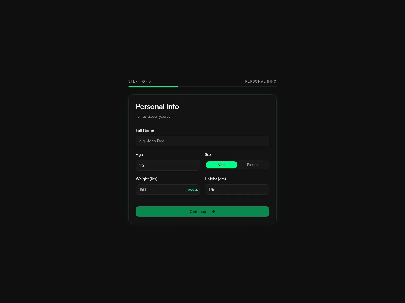 APEX Fitness Tracker
