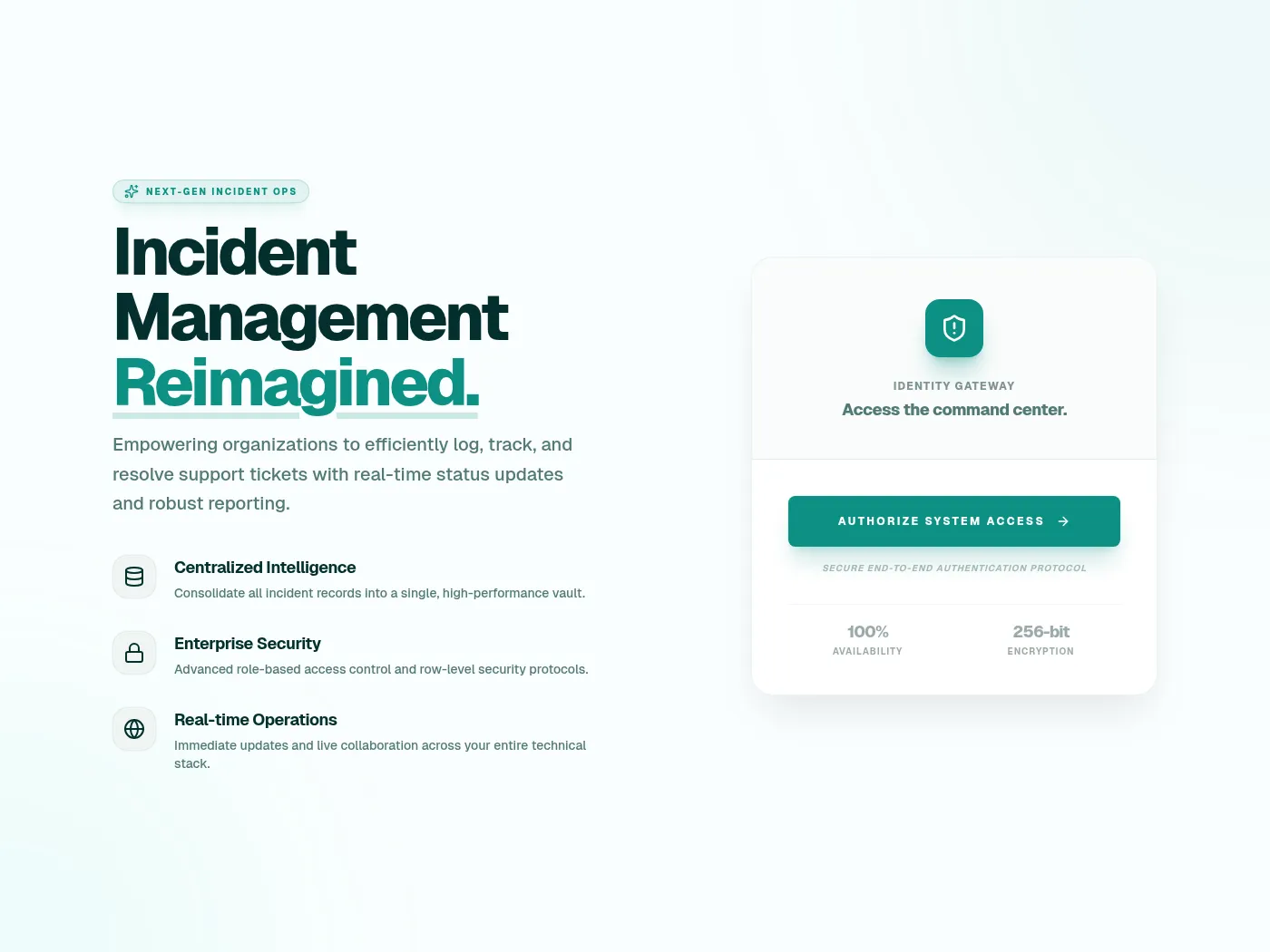 Apex Incident Tracker