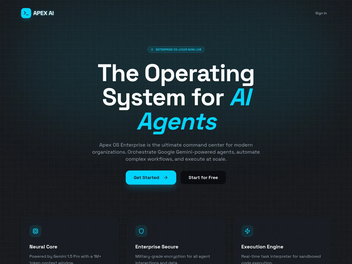 Apex OS Enterprise AI