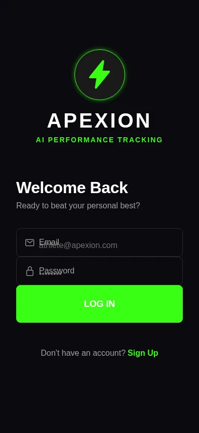 Apexion Performance Tracker