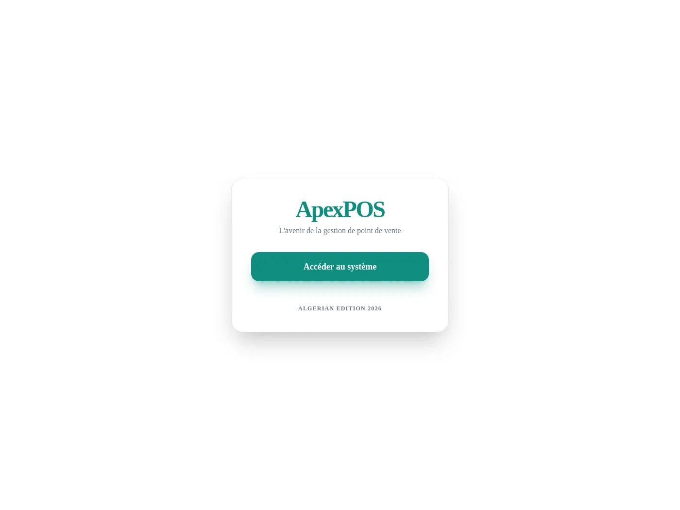 ApexPOS Pro Universal
