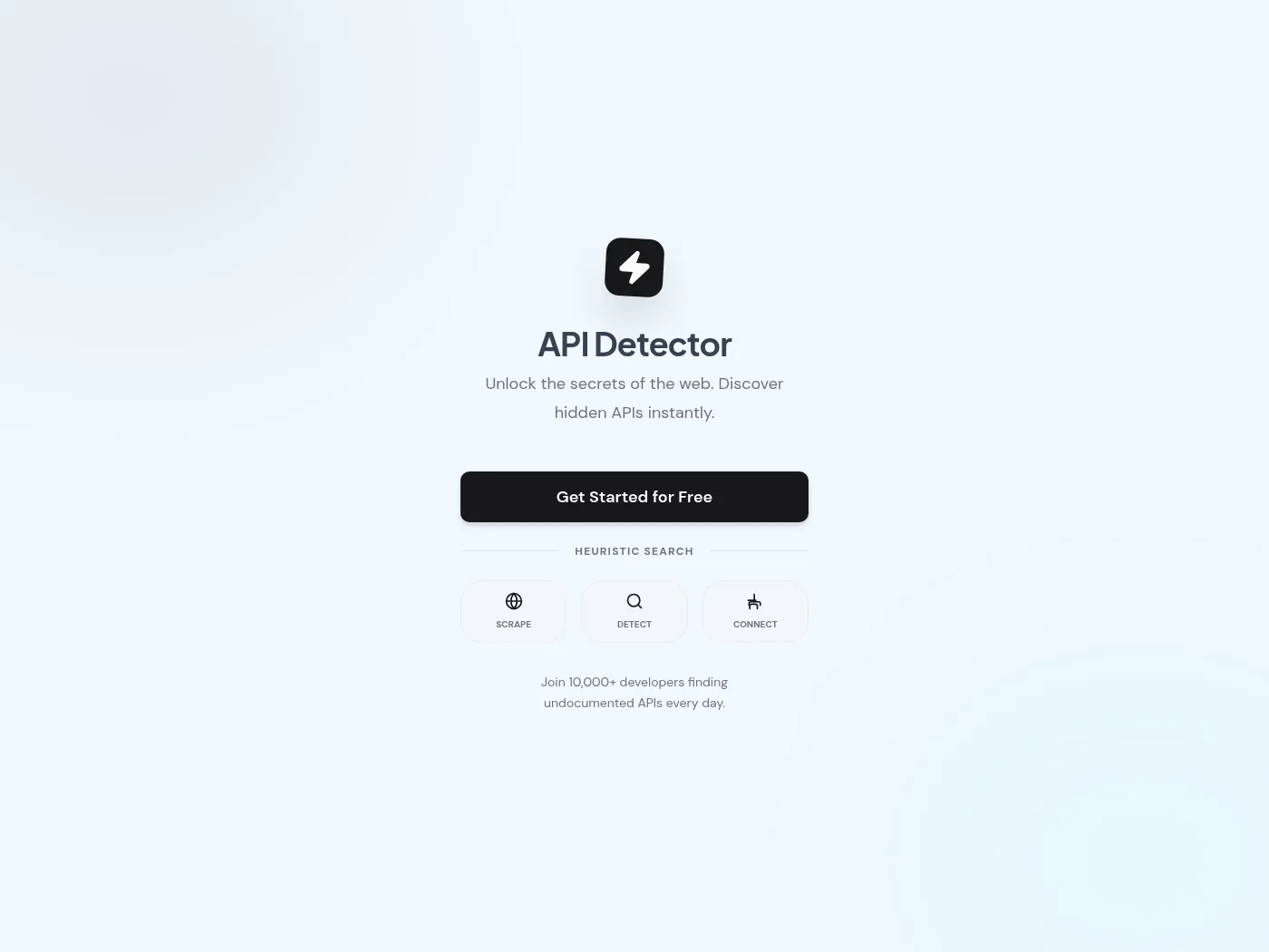 API Detector Site