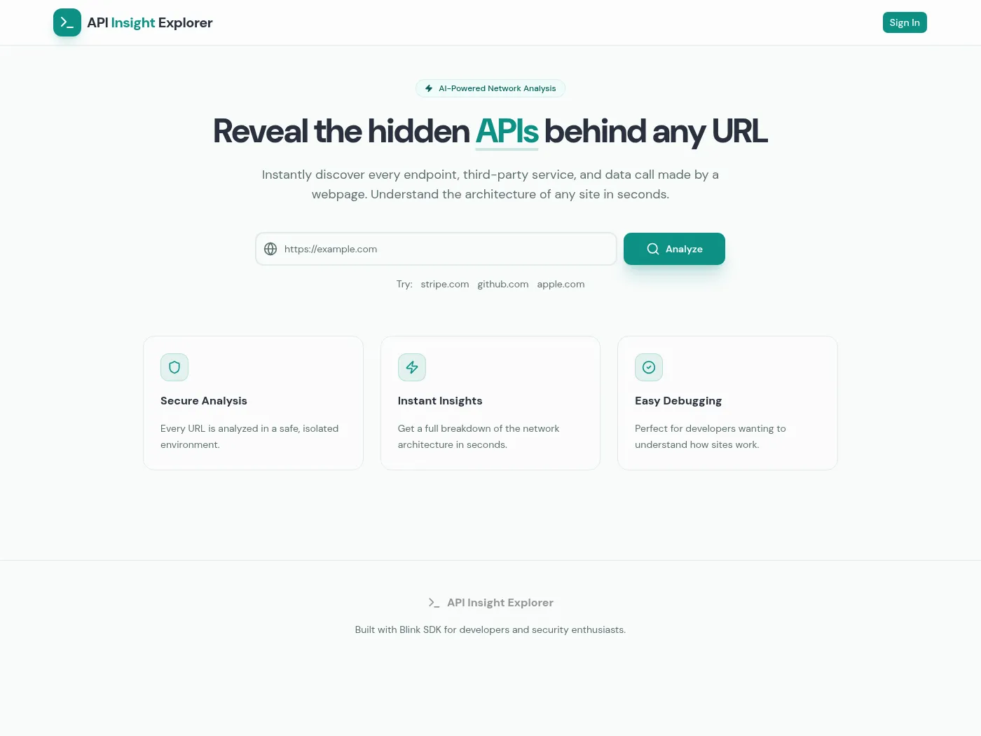 API Insight Explorer