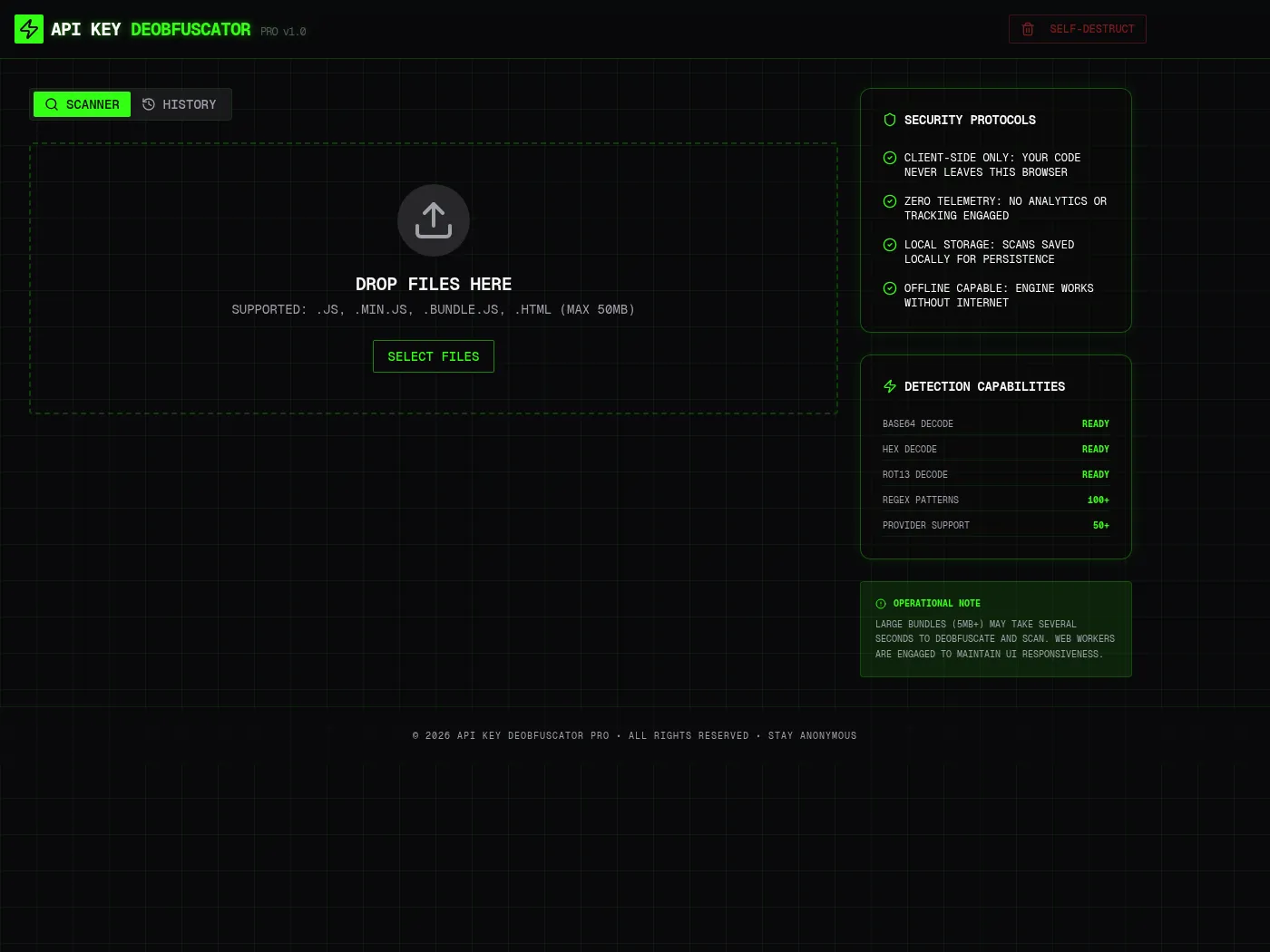 API Key Deobfuscator Pro