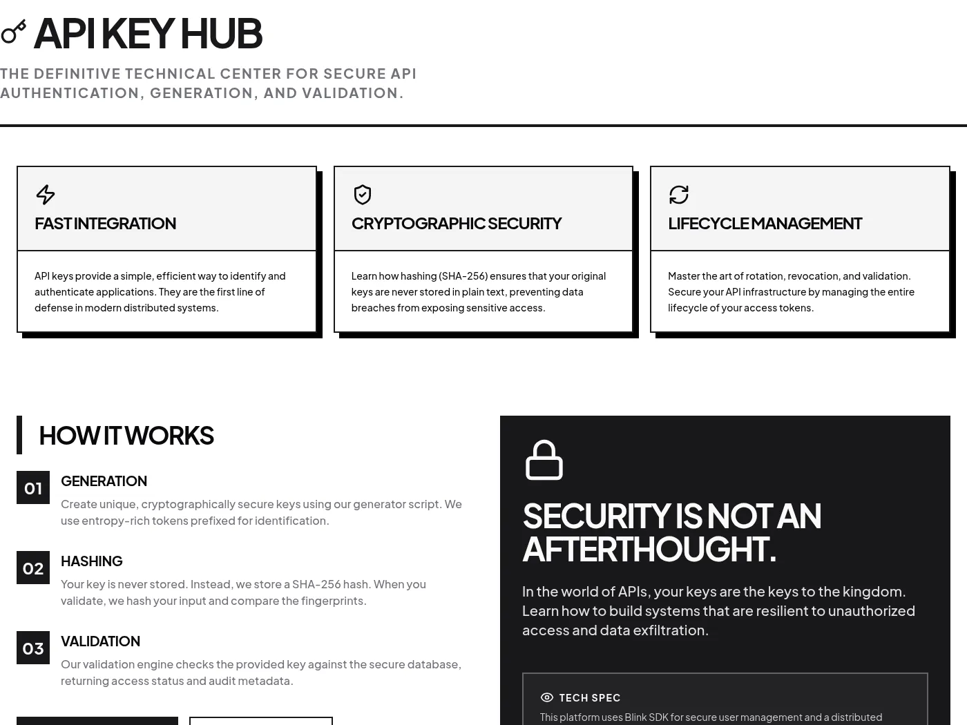 API Key Learning Hub