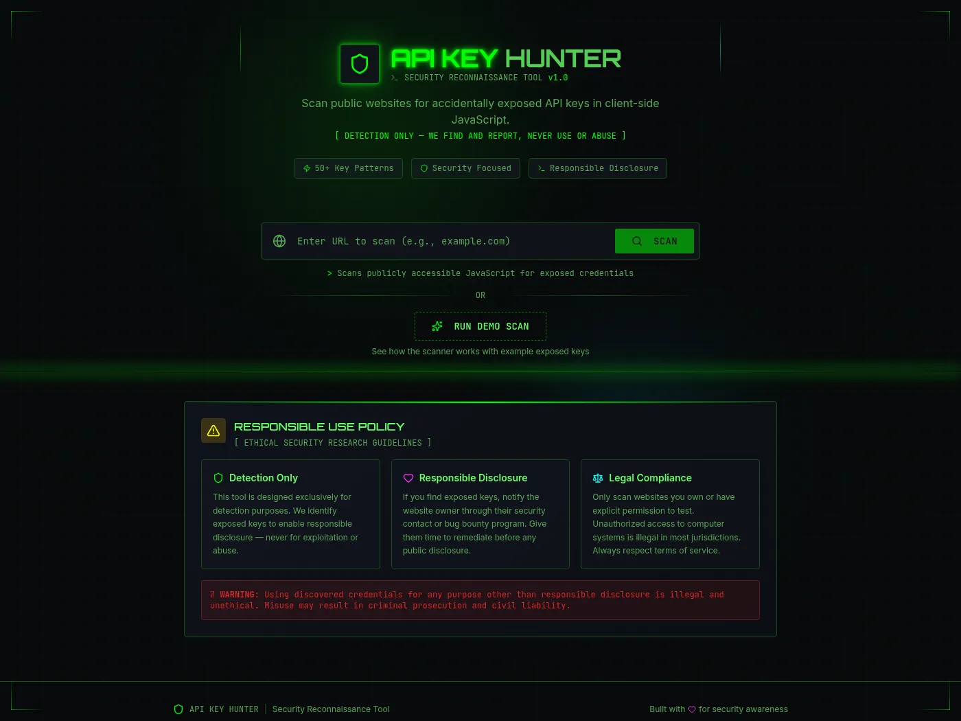 API Key Hunter