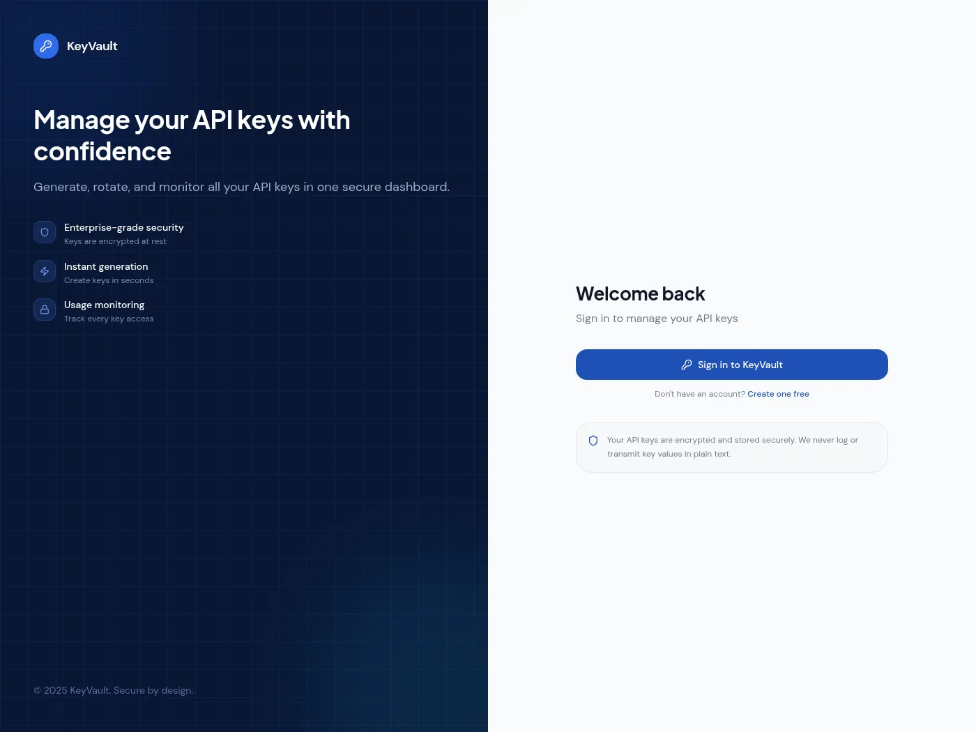 ApiKey Manager