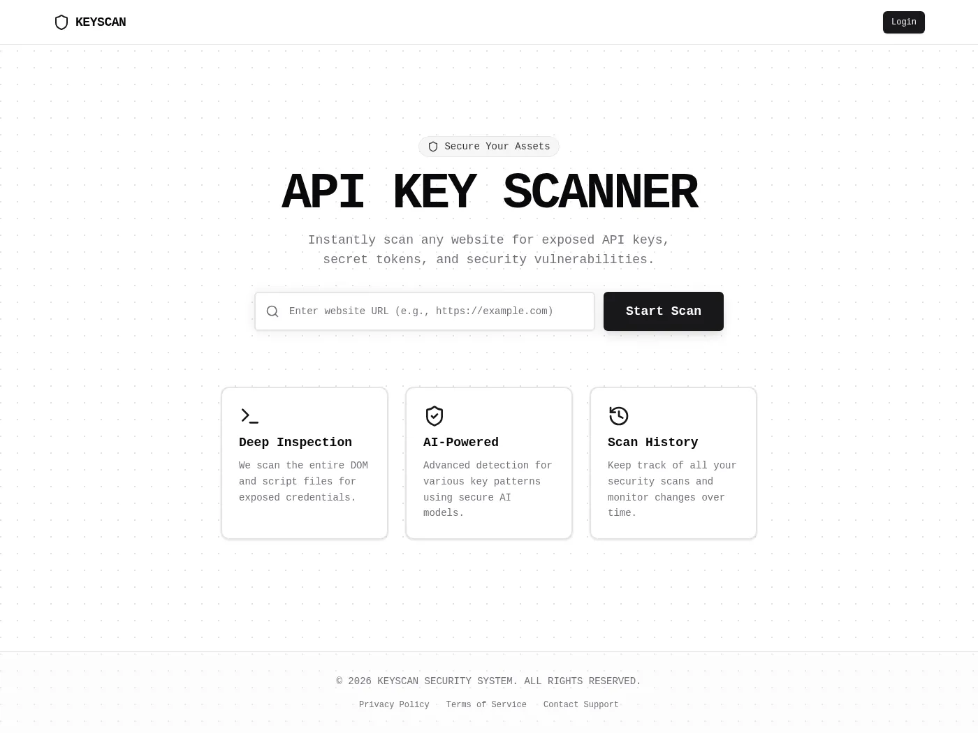 API Key Scanner