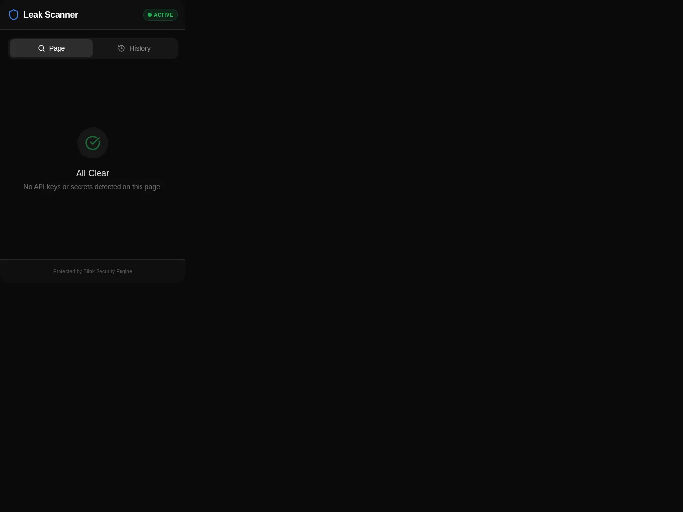 API Leak Scanner