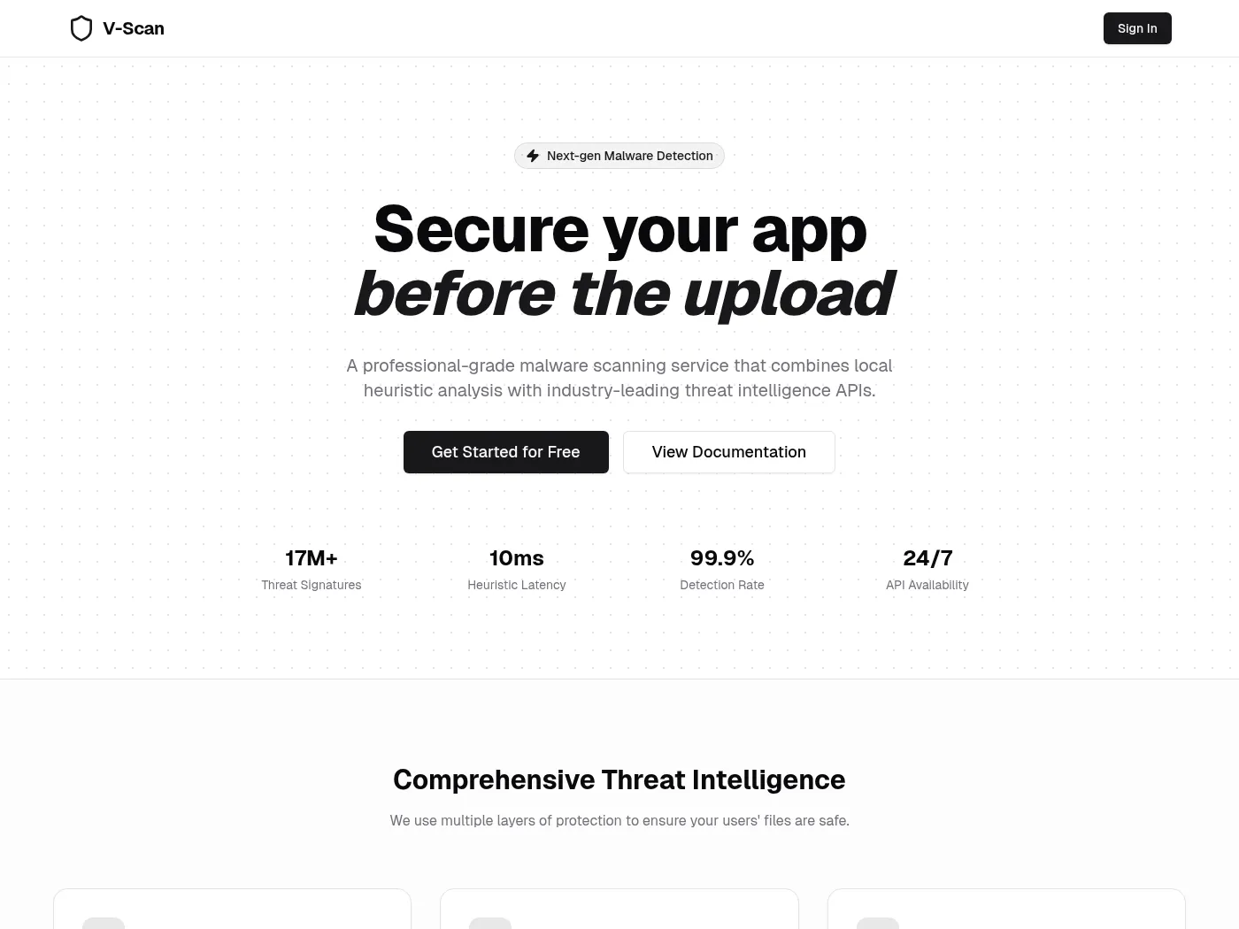 API Malware Scanner