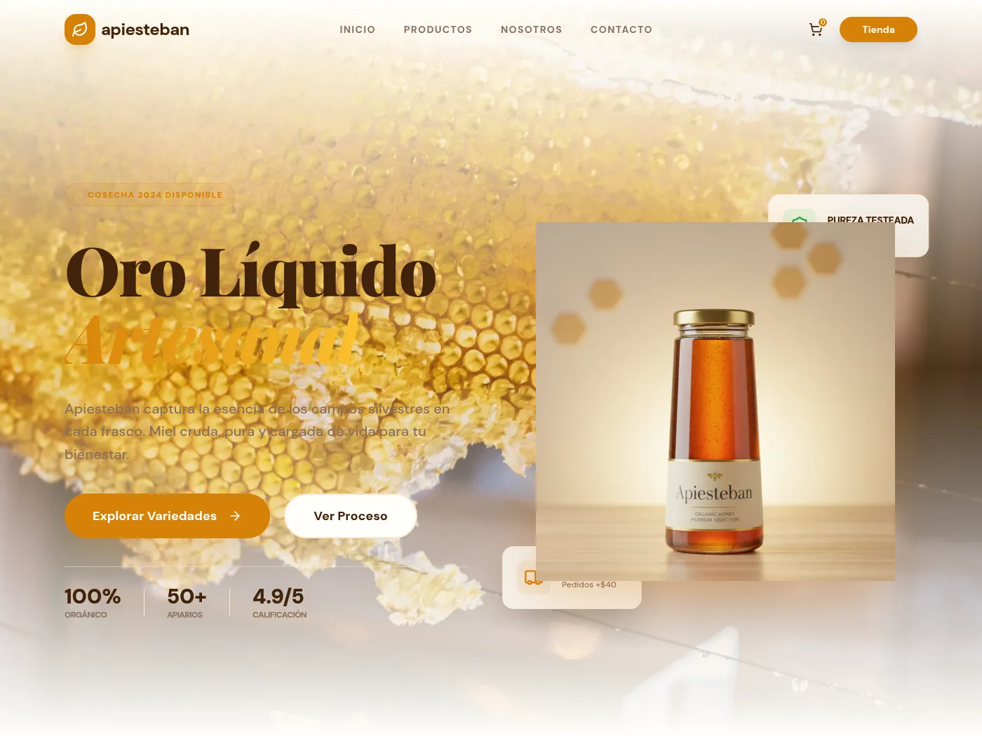 Apiesteban Honey Landing