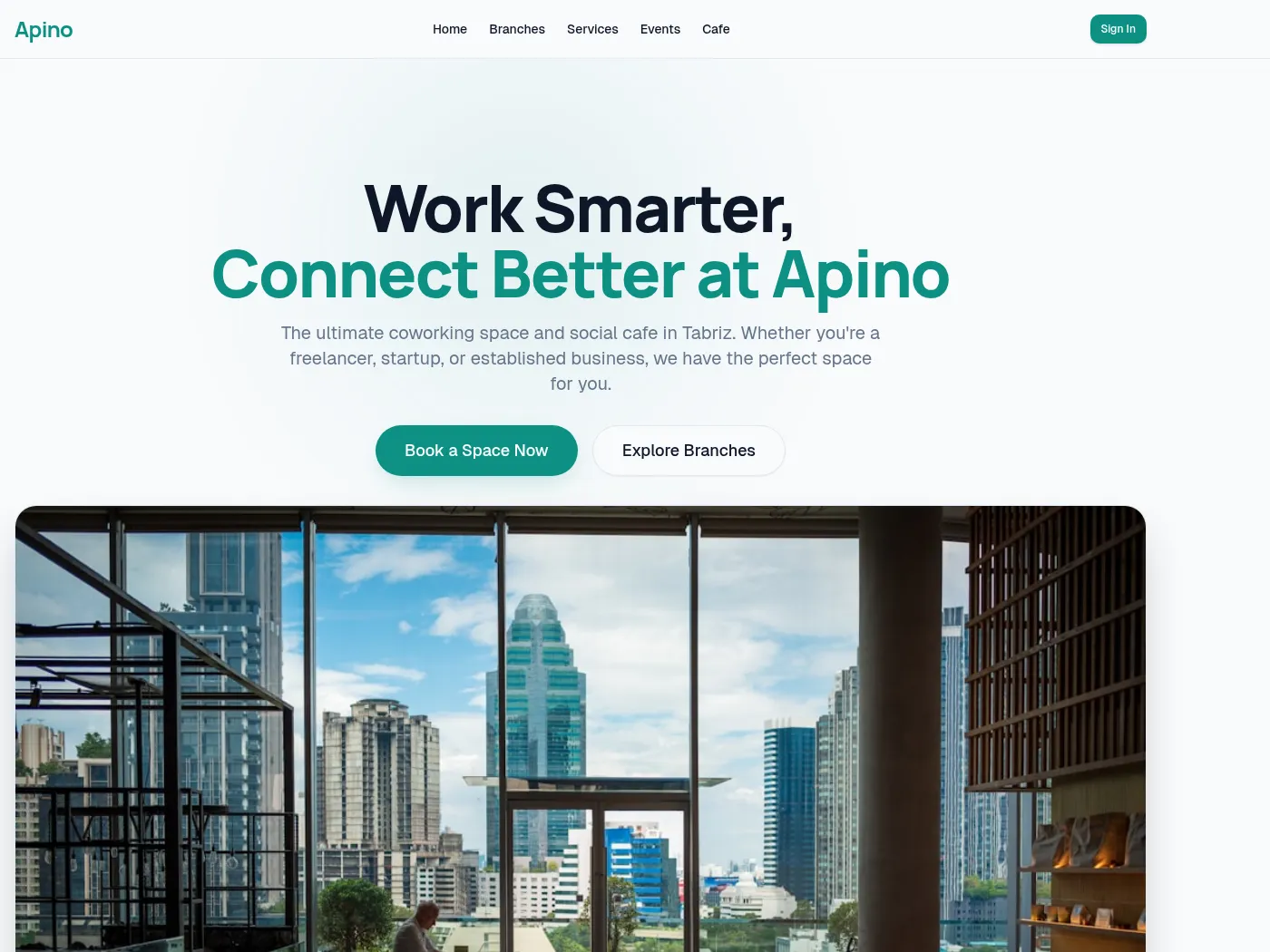 Apino Workspace Hub
