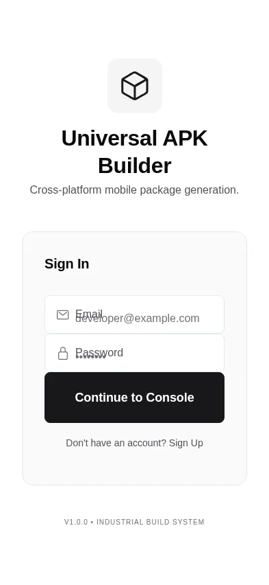 Universal APK Builder