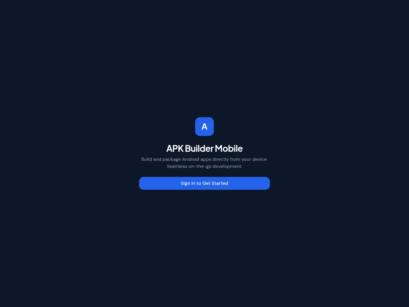 APK Builder Mobile
