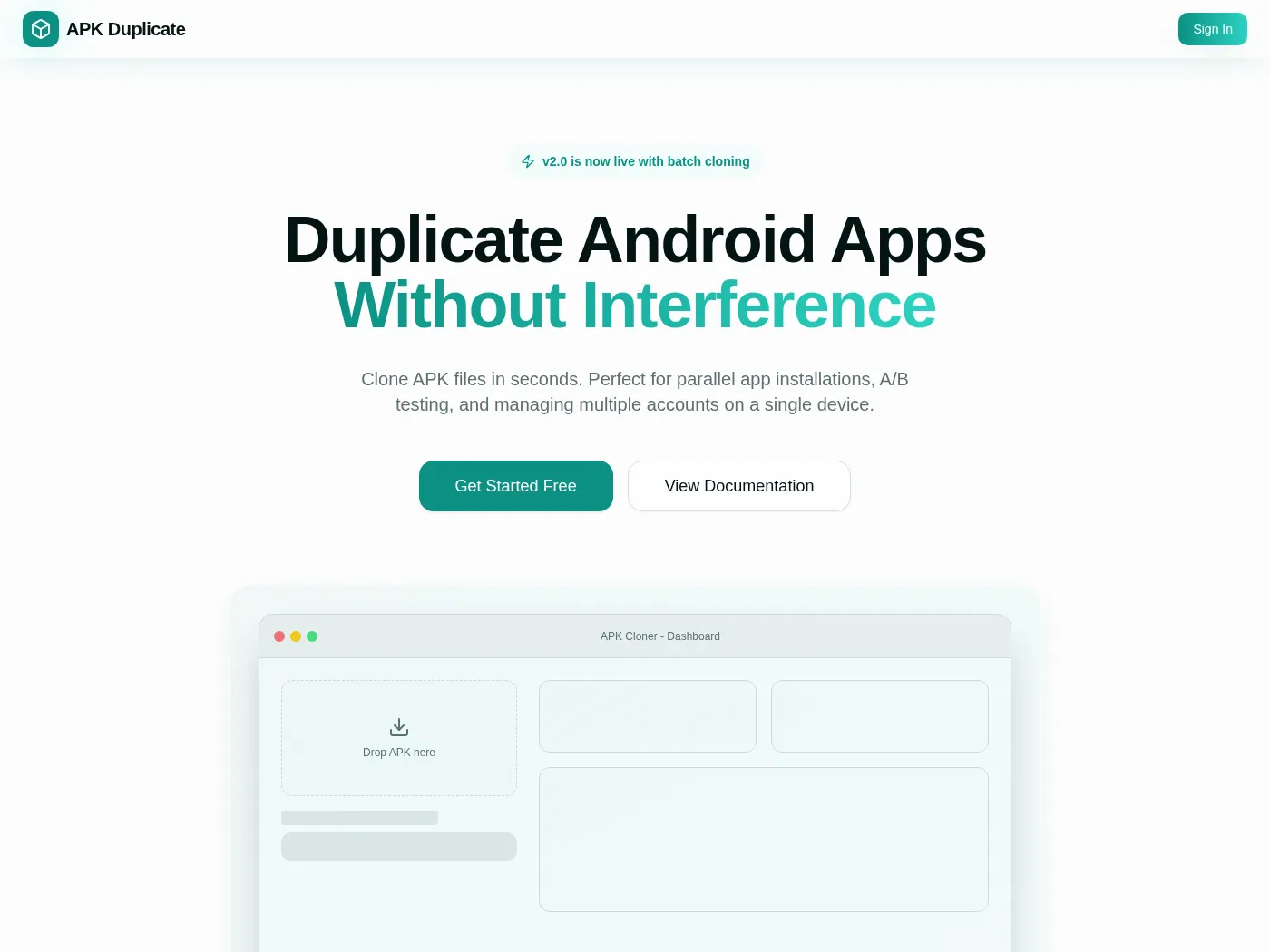 APK Duplicate Tool