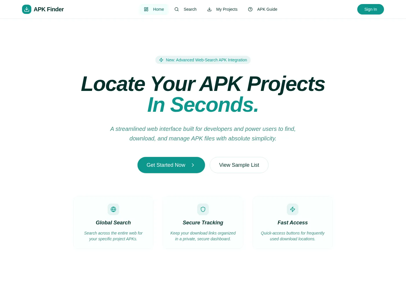 APK Download Finder