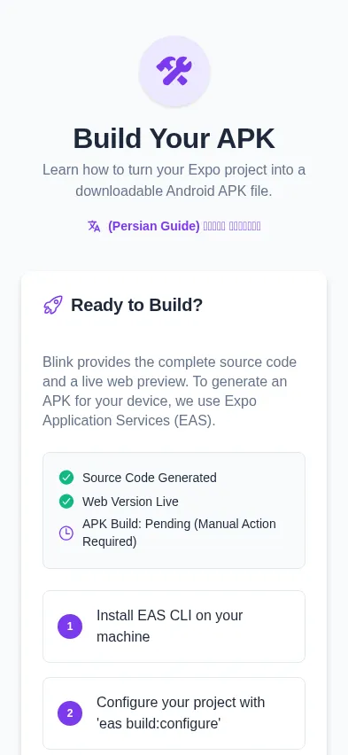 APK Generator App