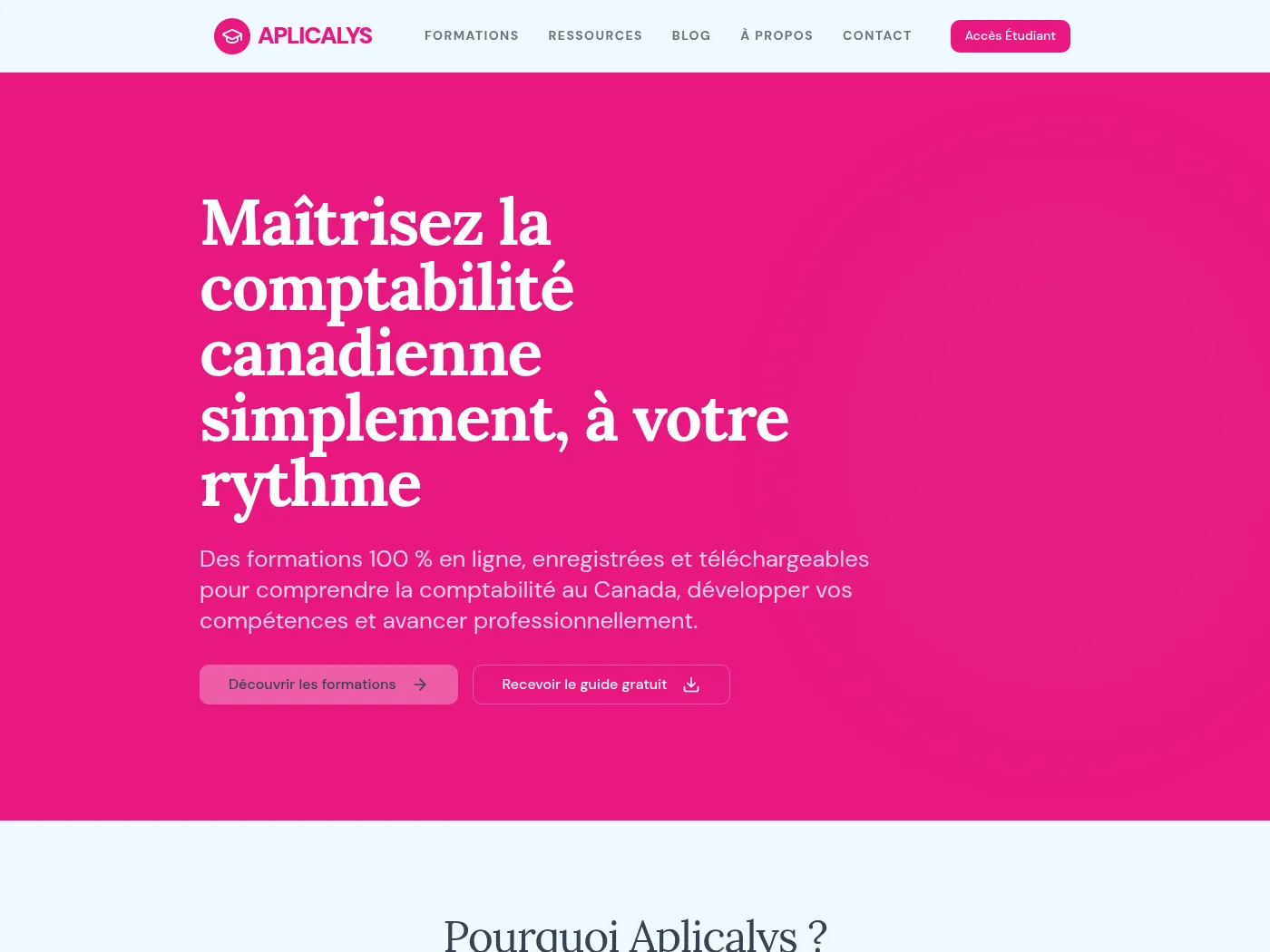 Aplicalys Conversion Site