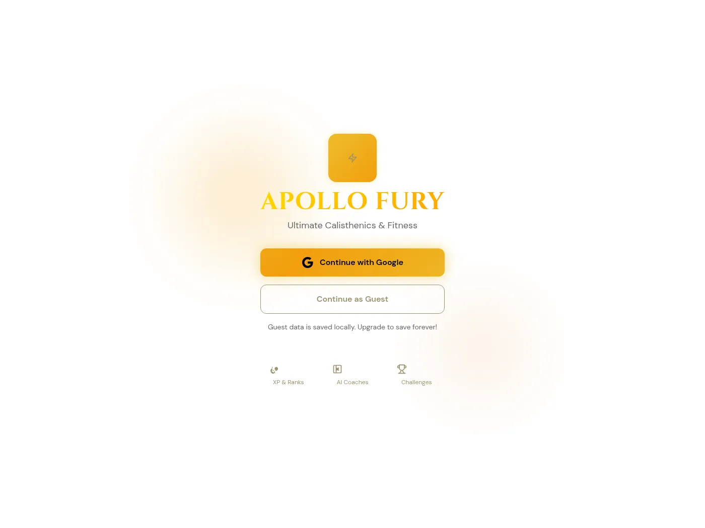 Apollo Fury Fitness Ecosystem