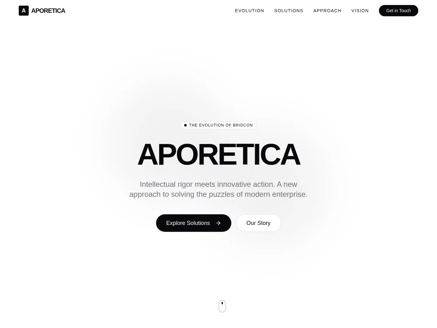 Aporetica Web Presence