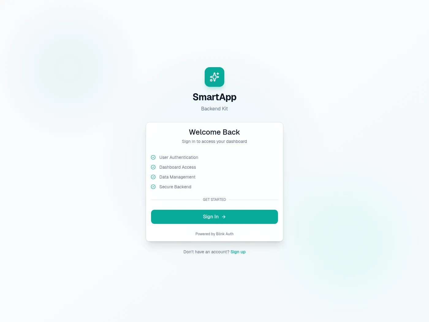 SmartApp Backend Kit
