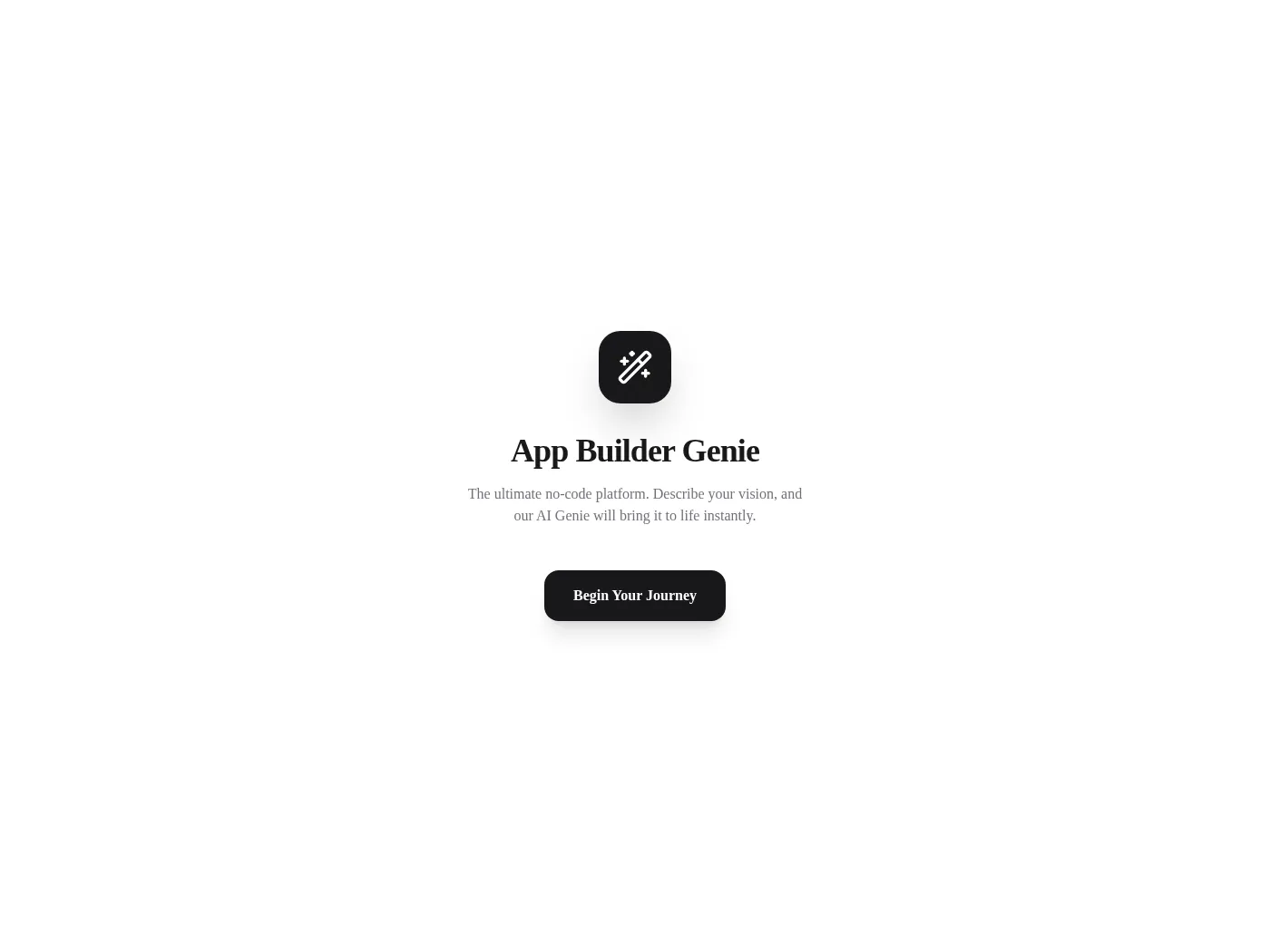 App Builder Genie