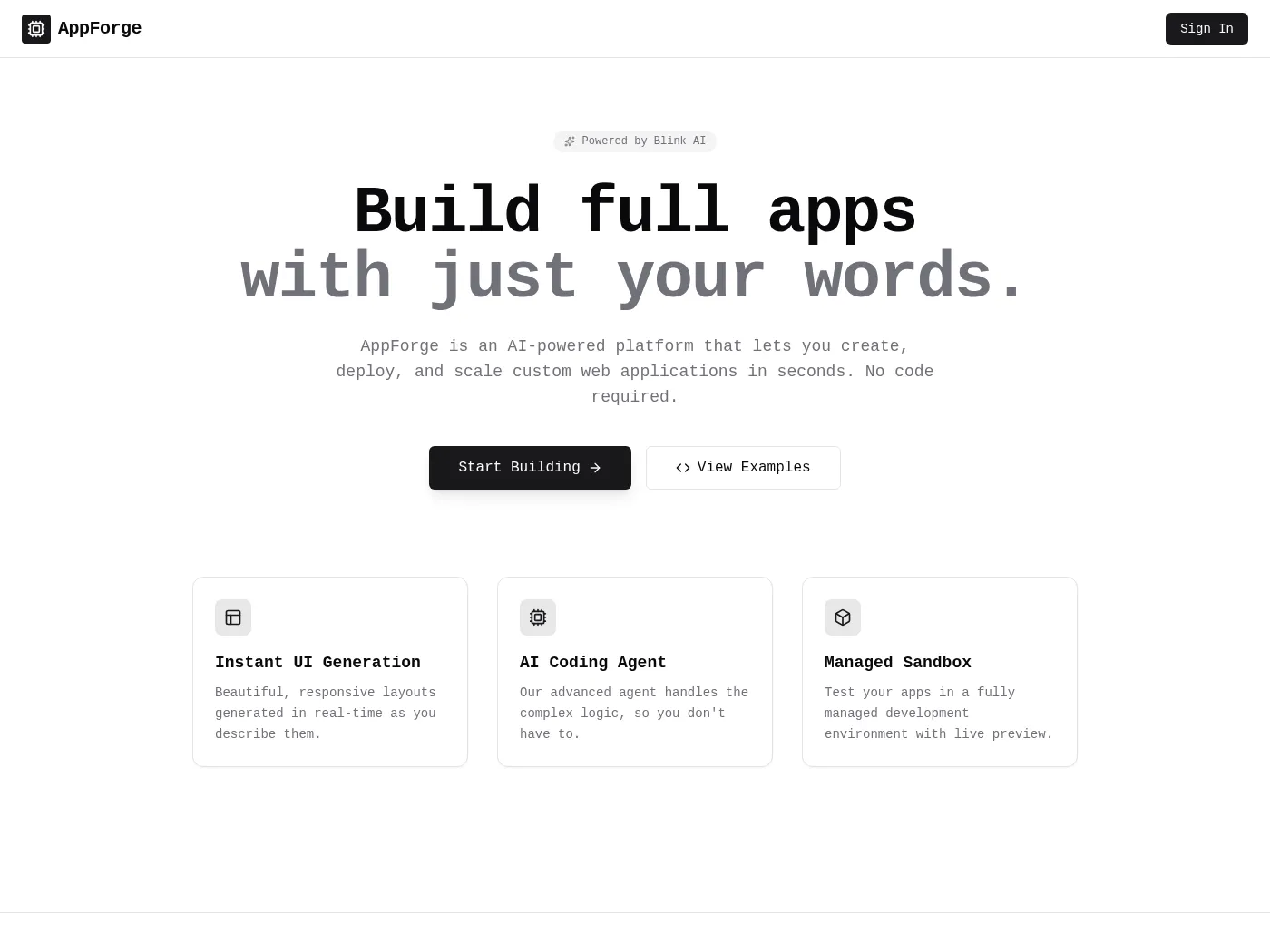 AppForge