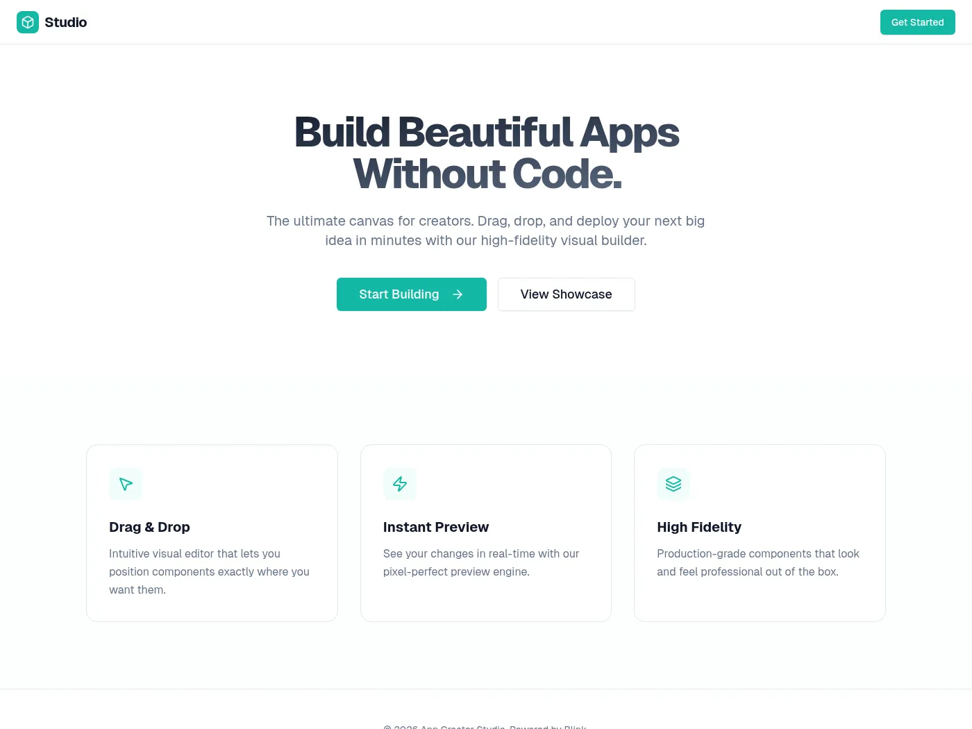 App Creator Studio