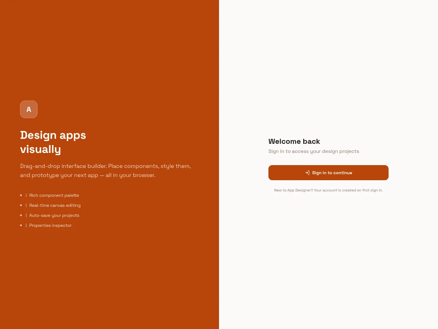 App Designer Studio