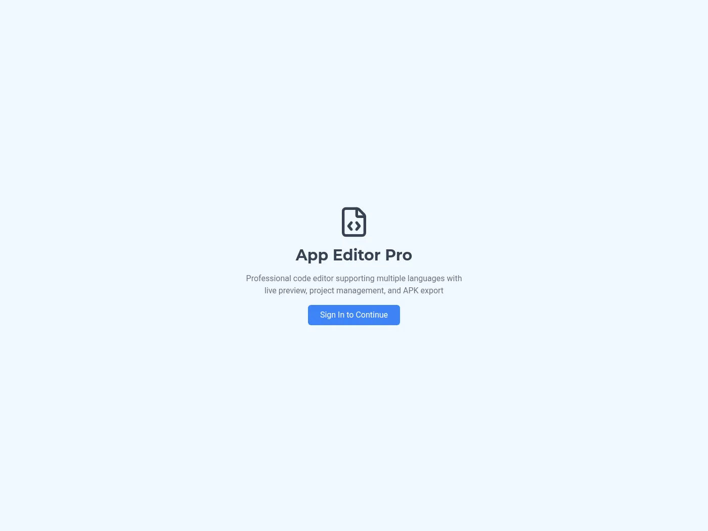 App Editor Pro