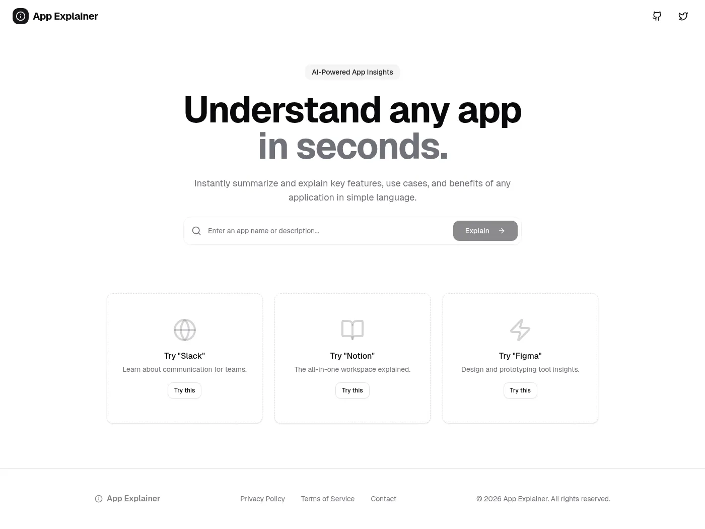 App Explainer