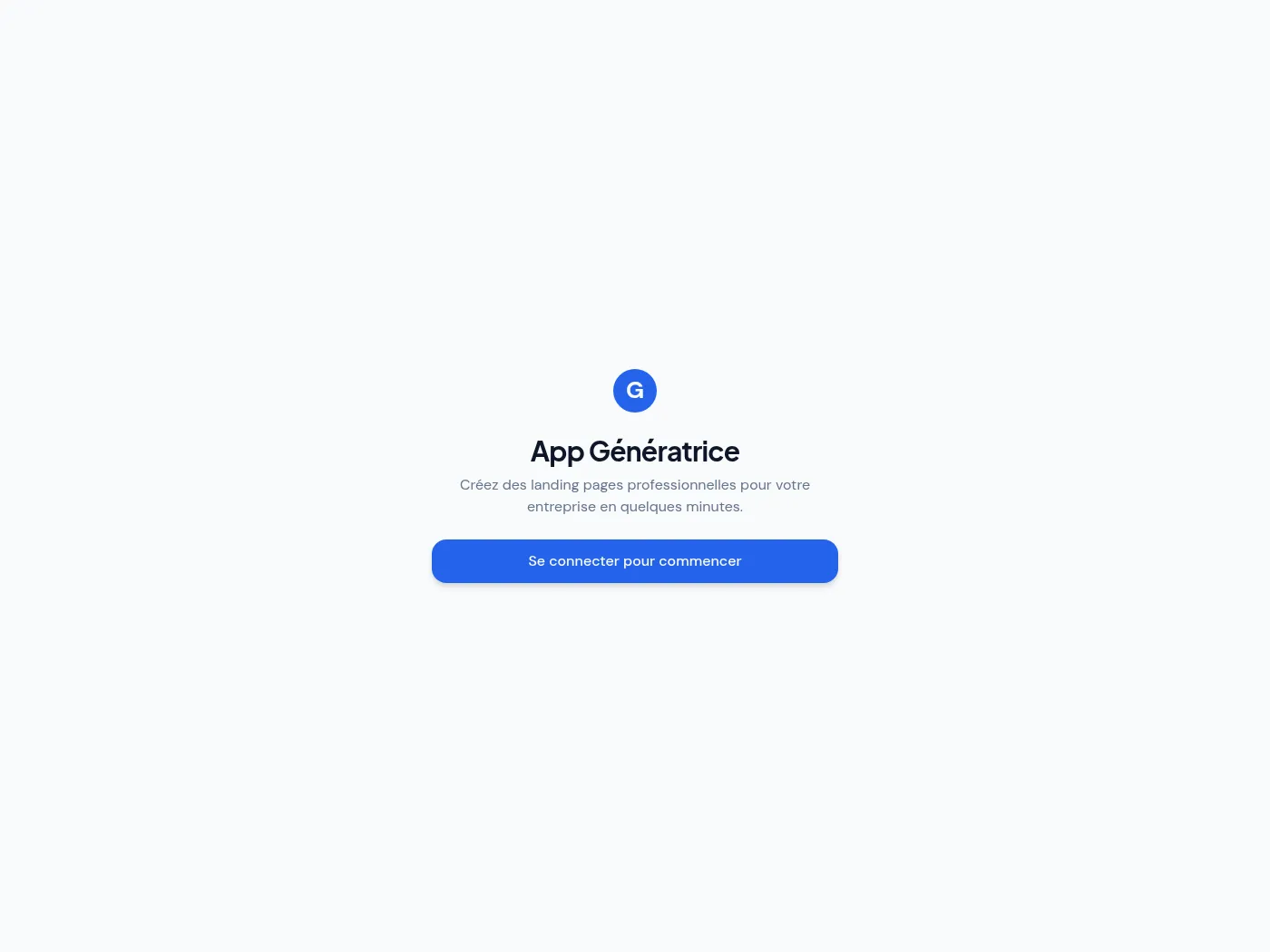 App Génératrice