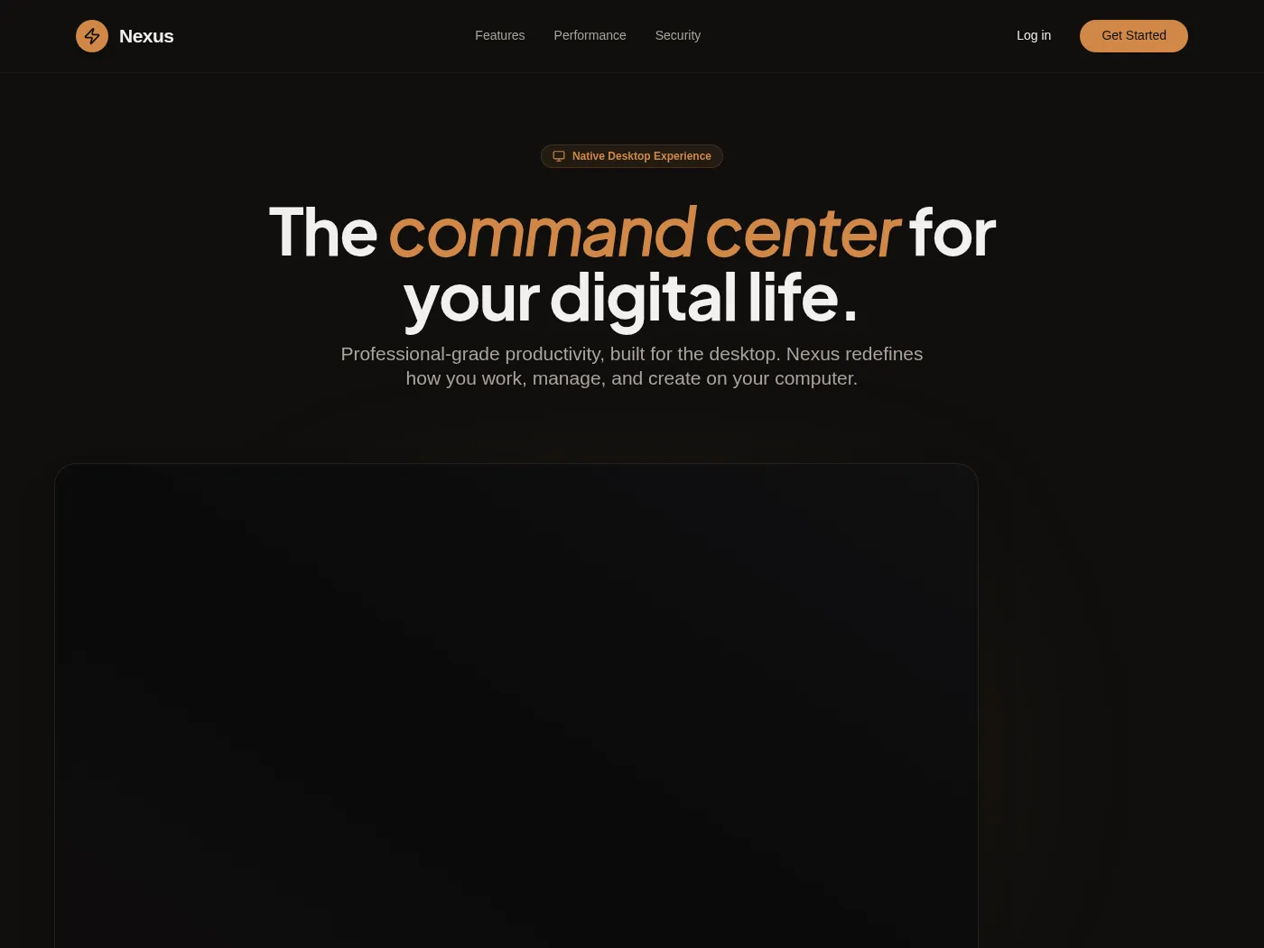 App Launch Landing Page