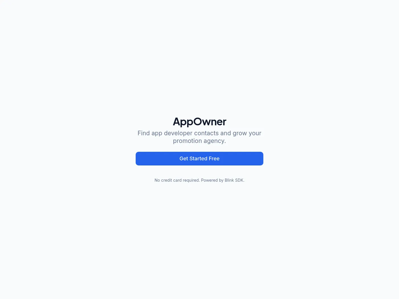 App Owner Contact Agent