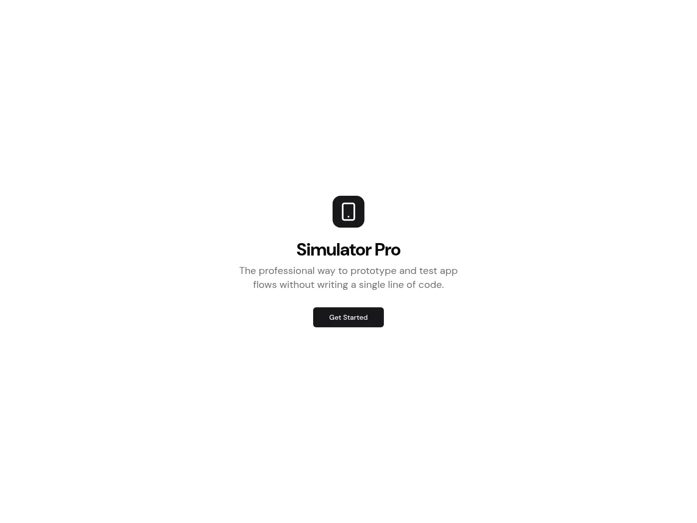 App Simulator Pro
