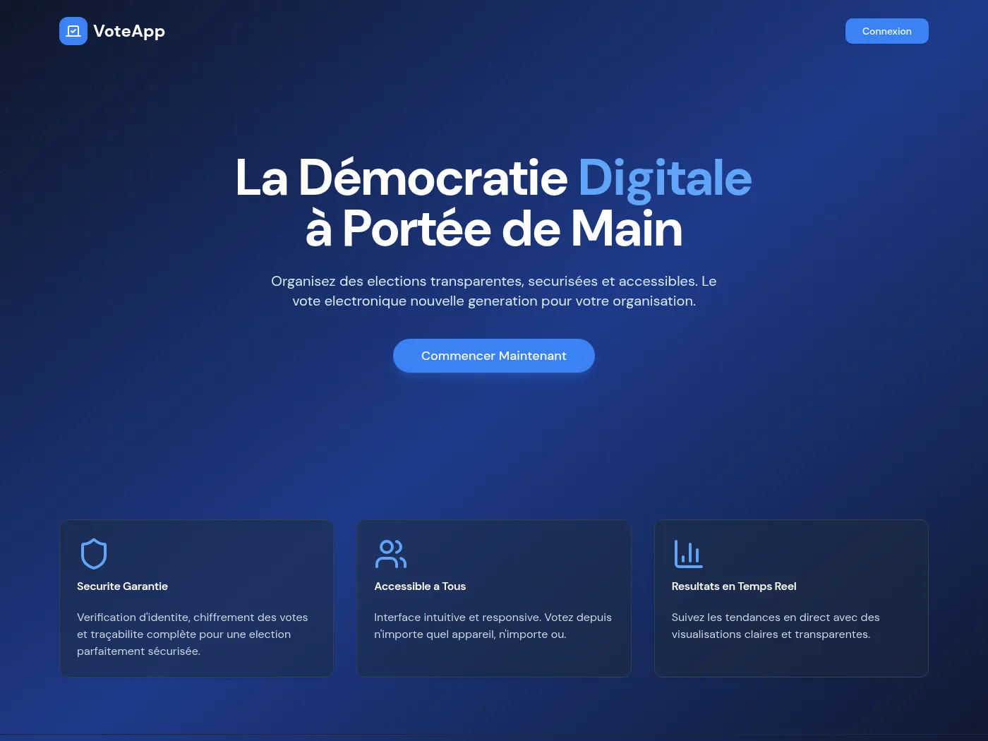 VoteApp Créatif