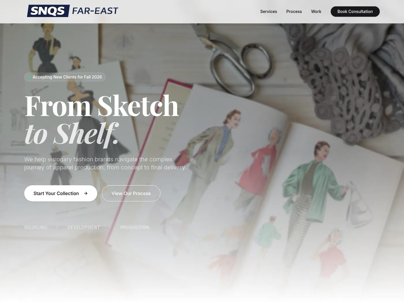 Apparel Consulting Landing