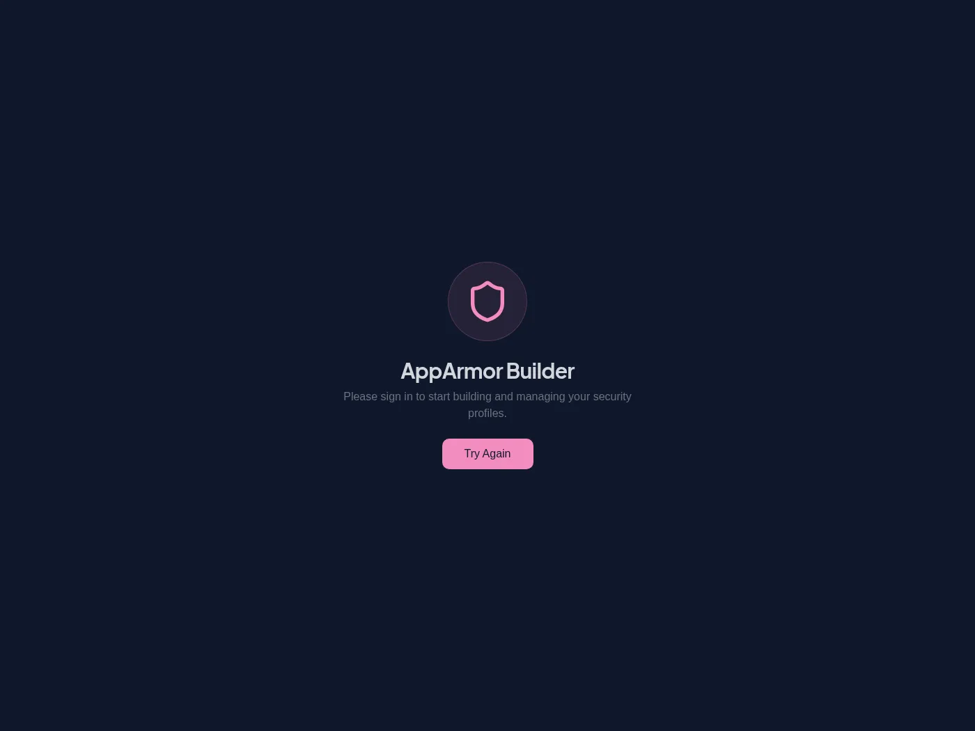 AppArmor Profile Builder