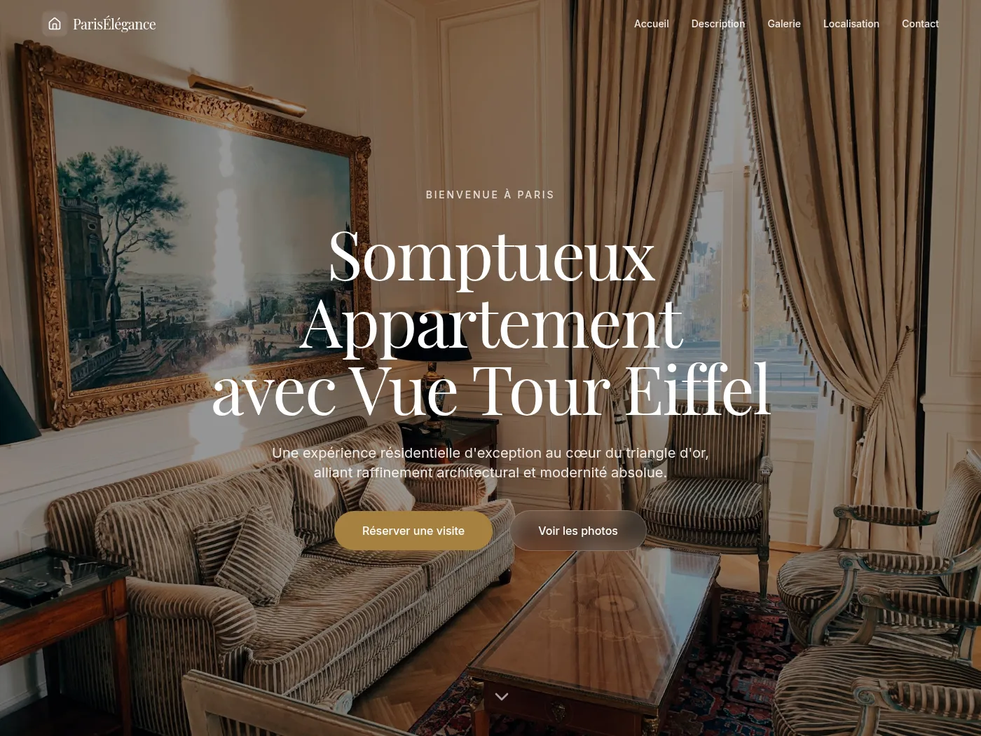 Appartement Rental Showcase