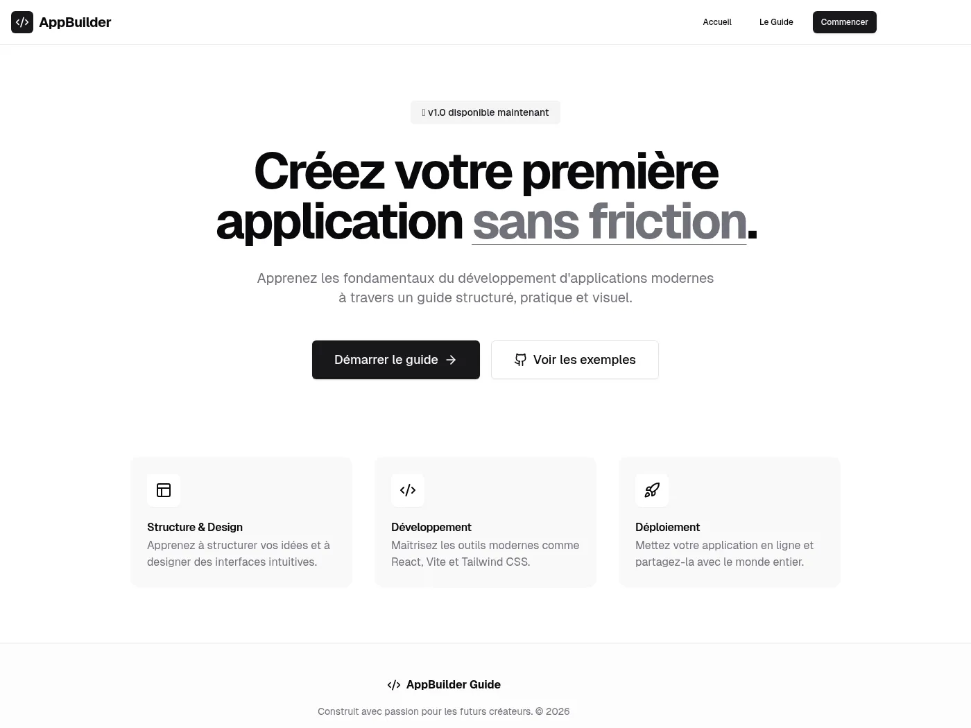 AppBuilder Guide