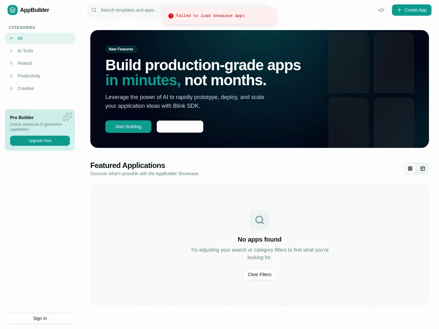 AppBuilder Showcase