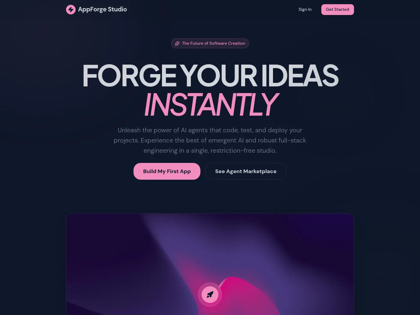 AppForge Studio