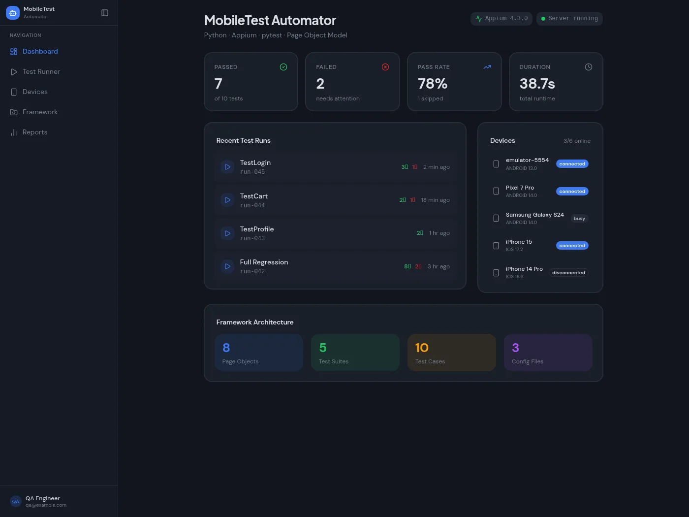 MobileTest Automator