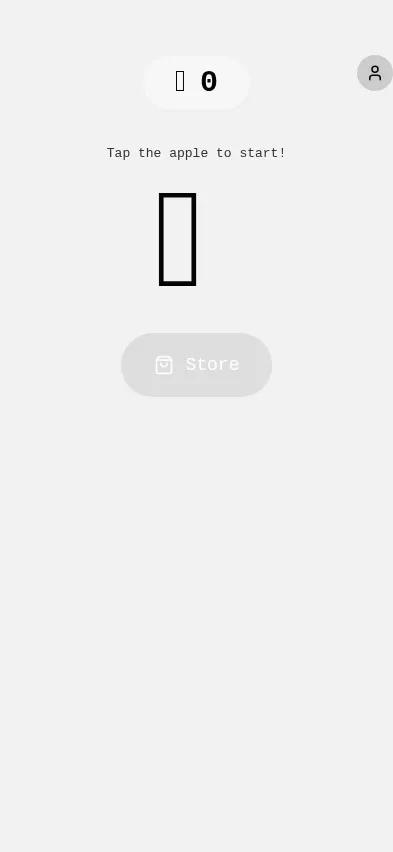 Apple Clicker Game